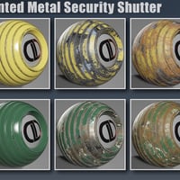 DD PBR Painted Metal Shaders for Iray Vol 2 | Daz 3D