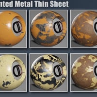 DD PBR Iray Painted Metal Shaders Vol 3 | Daz 3D