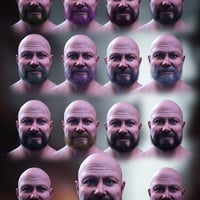 M3D Curly Facial Hair for Genesis 9 | Daz 3D