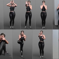 Z Fear and Panic Pose Collection for Genesis 9 and 8 | Daz 3D