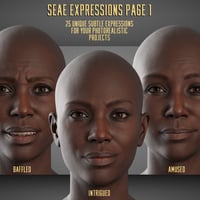 Subtle Expressions Angela 9 Edition | Daz 3D