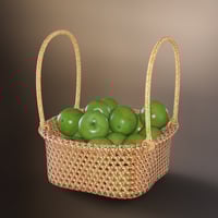 BW Medieval Simple Baskets Props | Daz 3D