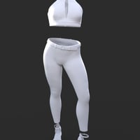dForce Tight Pants Outfit for Genesis 9 | Daz 3D