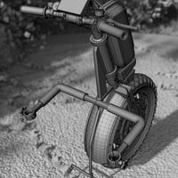 Wheelchair Hybrid Bike | Daz 3D