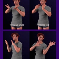 Dialogue Gestures Emblematic and Metaphoric for Genesis 9 | Daz 3D
