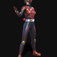 Flame Gilded Knight For Genesis 8 and 8.1 Female | Daz 3D