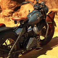 XI Classic Military Bike | Daz 3D