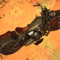 XI Classic Military Bike | Daz 3D