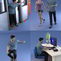 Depot Building Poses for Genesis 9 | Daz 3D