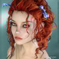 Touchable Crazy Locks | Daz 3D