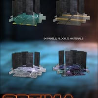 Optima Floors and Panels Poser | Daz 3D
