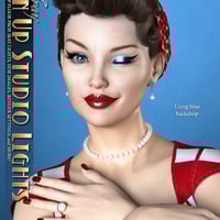 SVs Iray Pin Up Studio Lights | Daz 3D