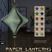 SV's Asian Paper Lanterns DS | Daz 3D