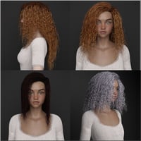 Quick-Click- Aranya Hair G8F | Daz 3D