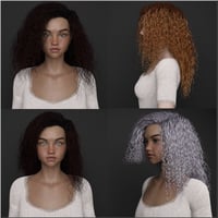 Quick-Click- Aranya Hair G8F | Daz 3D