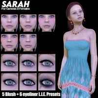 Sarah for Genesis 8 Females | Daz 3D