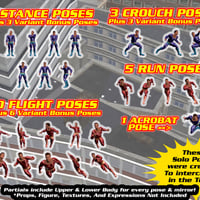 The Team-Builders v02 MM4M | Daz 3D