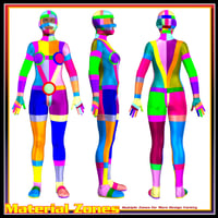 Bodysuit 048 MMKBG3F | Daz 3D