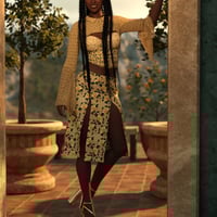 dForce Octavia Outfit for Genesis 9 | Daz 3D
