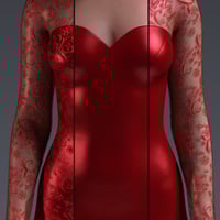 dForce Phantasm Gown Outfit for Genesis 9 | Daz 3D
