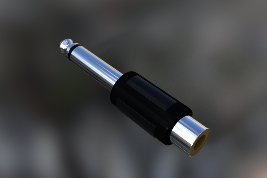 Cinch socket - 6,3 mm mono jack plug adapter - Daz 3D Forums