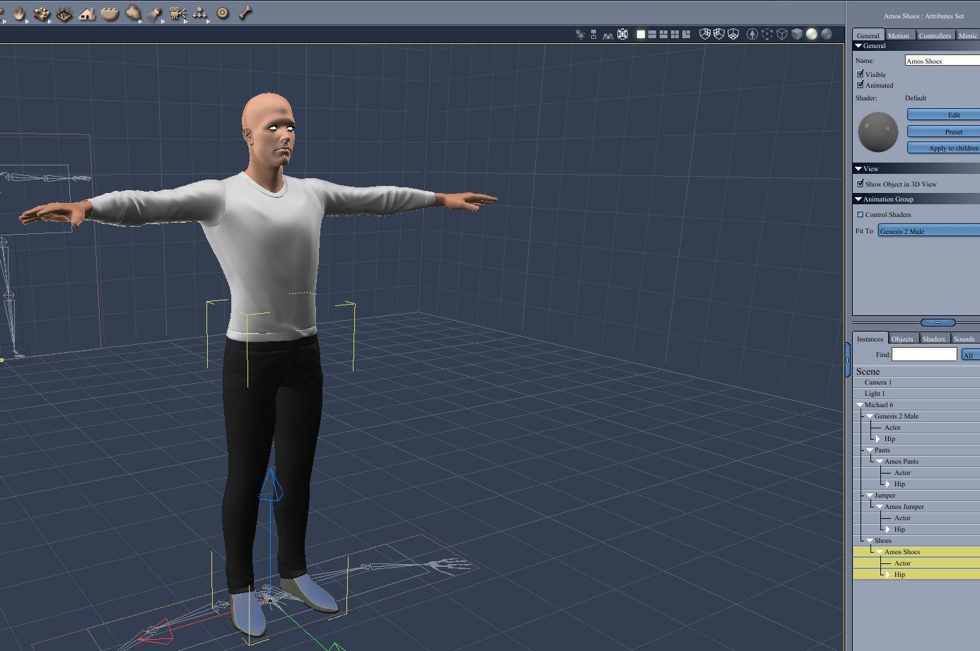 editing clothes on posed figure... - Daz 3D Forums