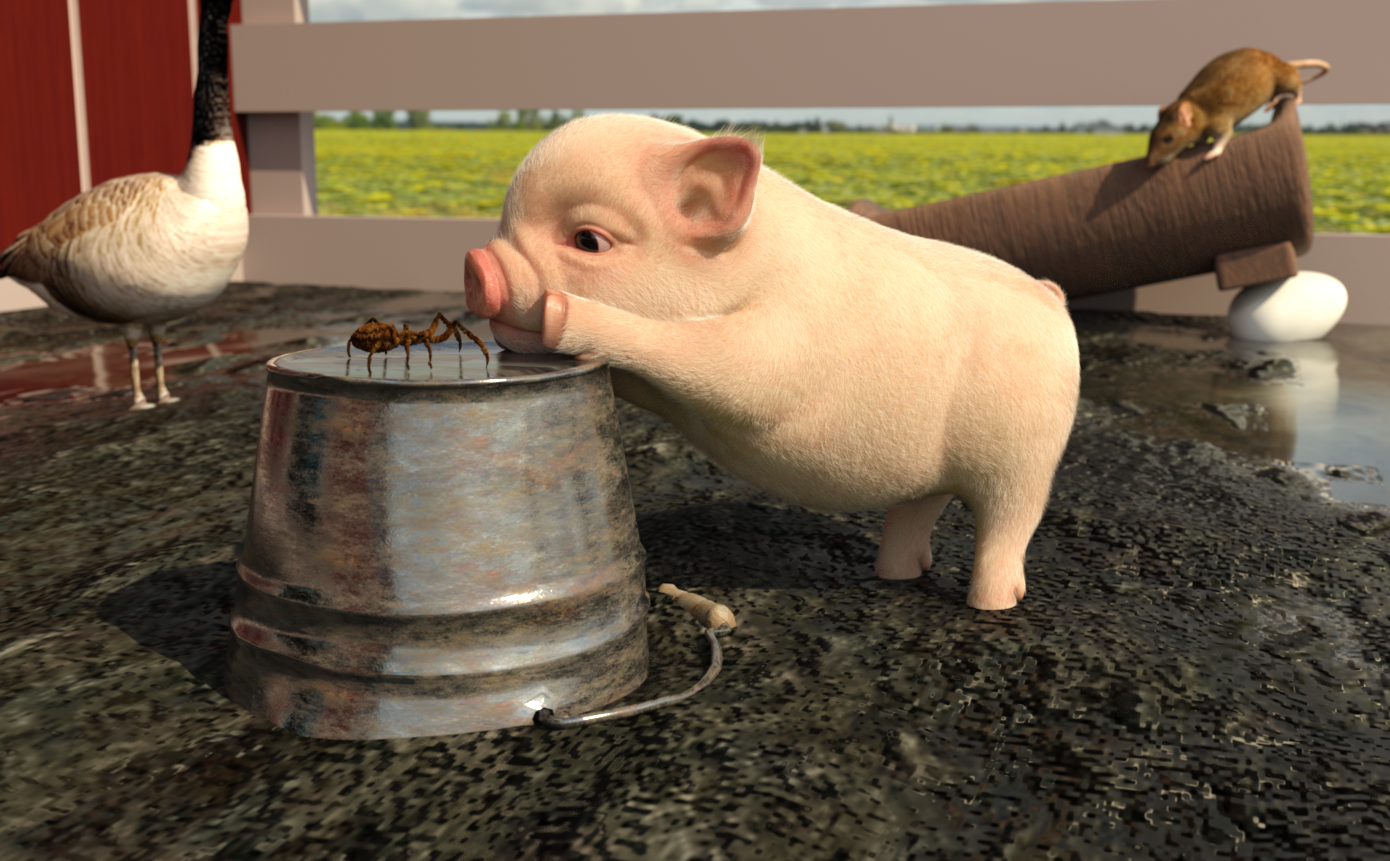 Major WIP! "Some, Teerrrriiffiicccccc, Radiant, Pig!" - Daz 3D Forums