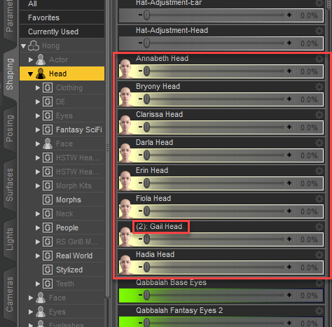 G8F Head Shapes - Daz 3D Forums