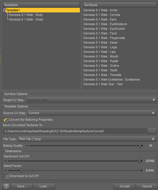 Export from Daz with multiple UV sets - Daz 3D Forums