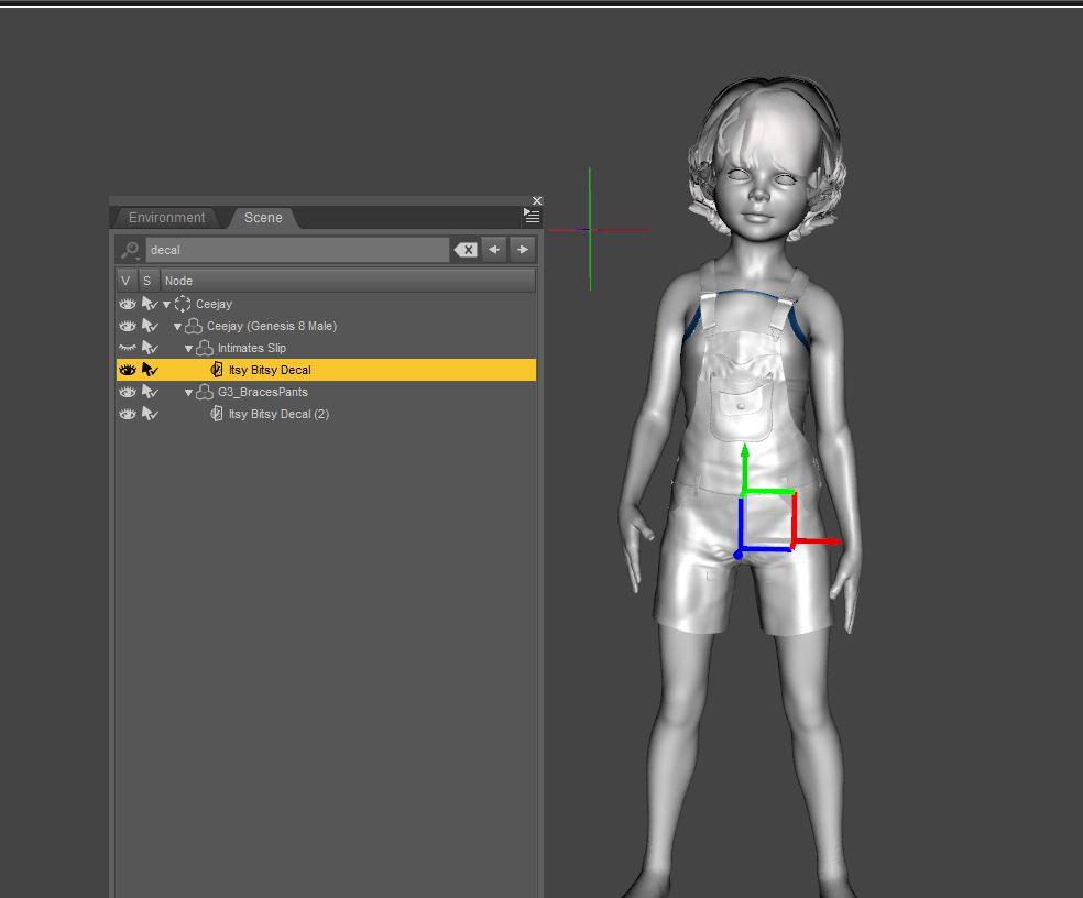 Iray preview not working on 1 char - Daz 3D Forums