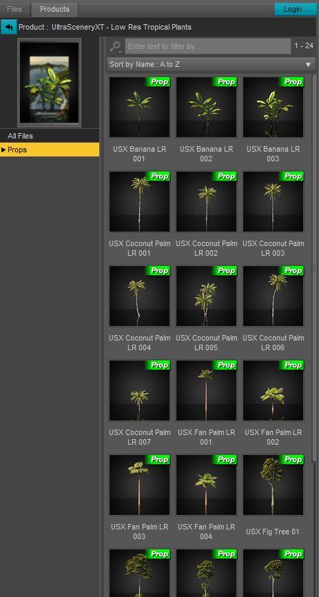 UltraSceneryXT extract a plant - Daz 3D Forums