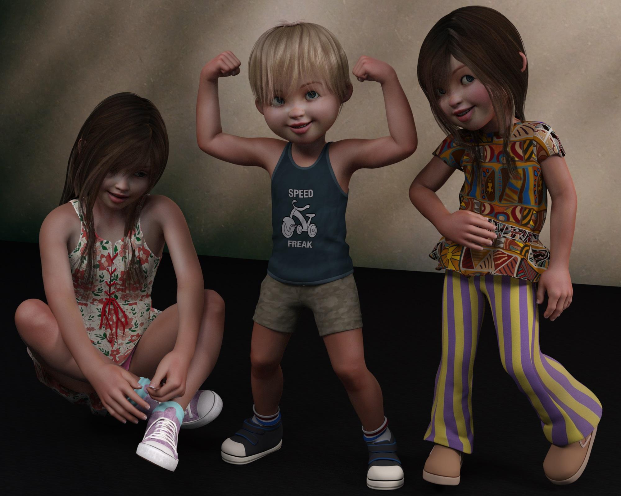 Why no 'The Kids 7'? - Daz 3D Forums