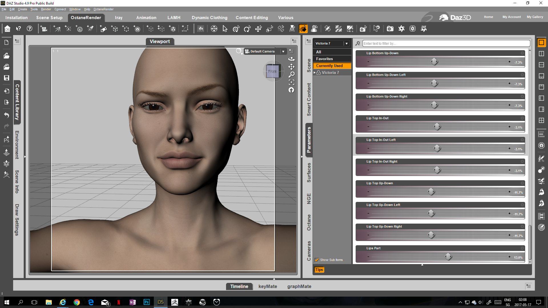"Victoria 7 Attitude Expressions" problem - need help - Daz 3D Forums