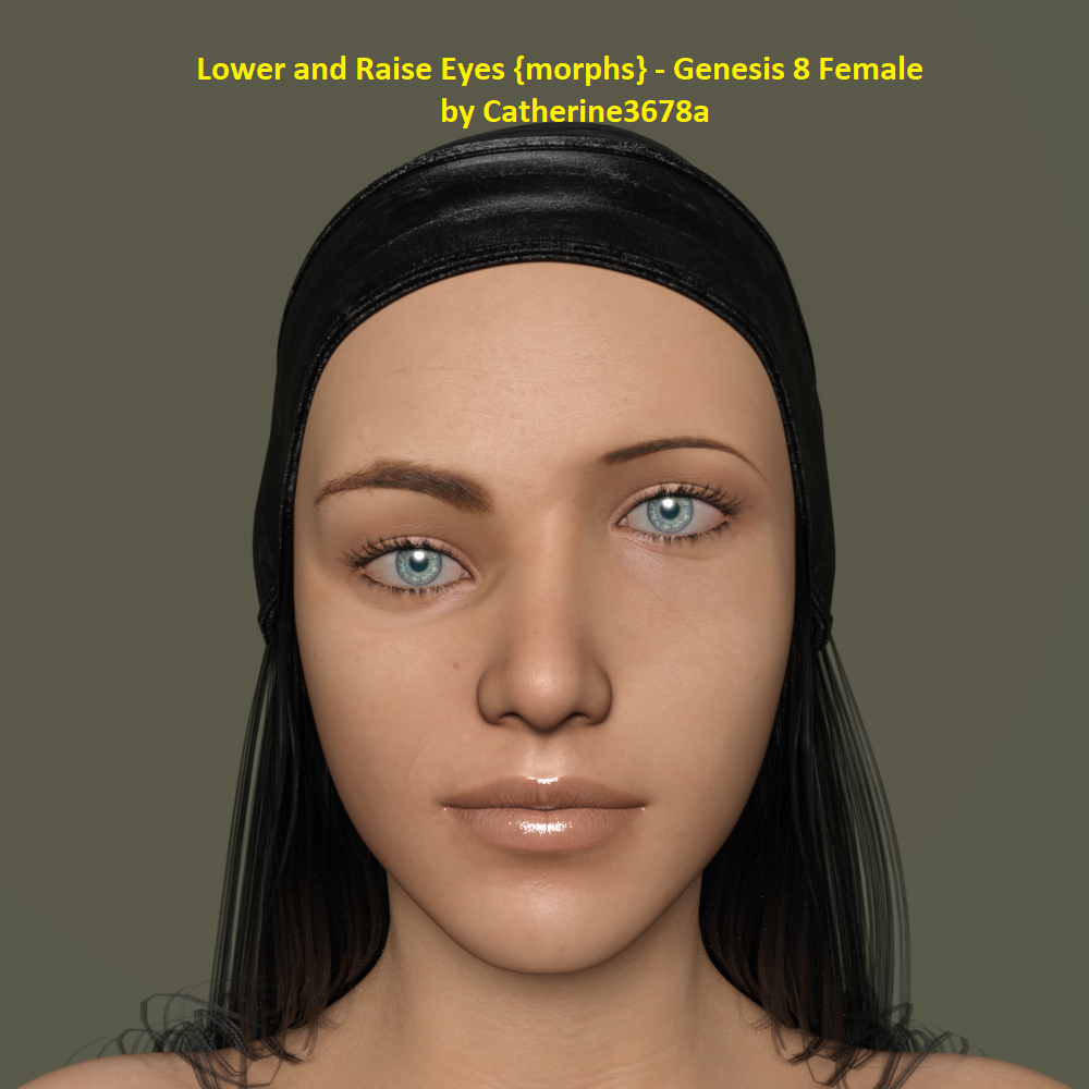Eyes Lower - Raised Little Morphs for Genesis 8 Female - Daz 3D Forums