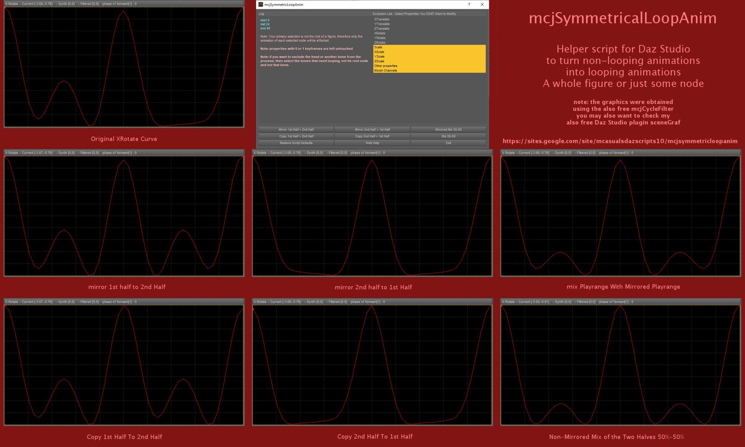Looping Animations (dance, walk) Helper Script, This Morning (i'm adding goodies) - Daz 3D Forums