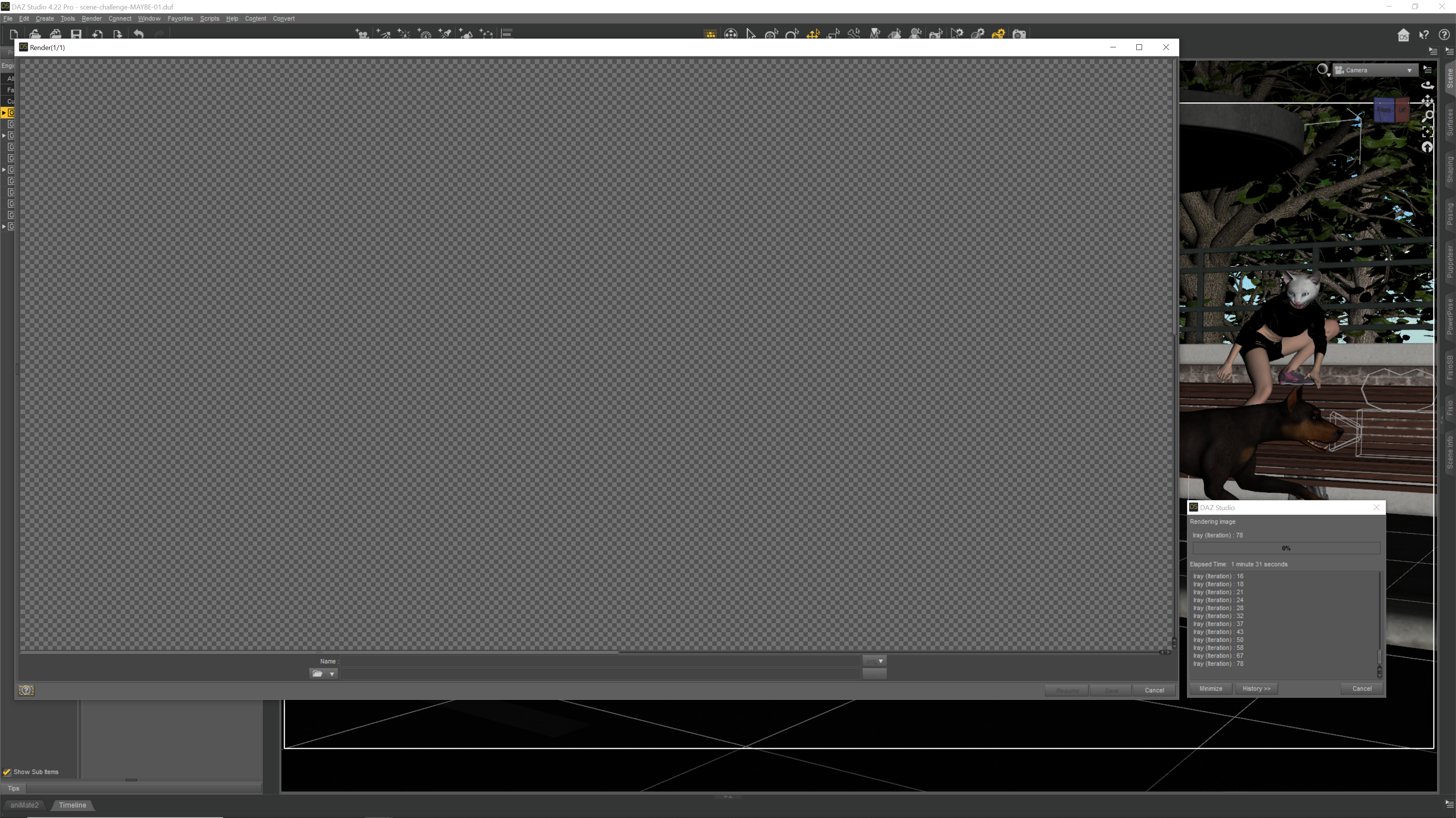 Render To New Window Results In Blank Window Until Render Completion Solved Daz 3d Forums