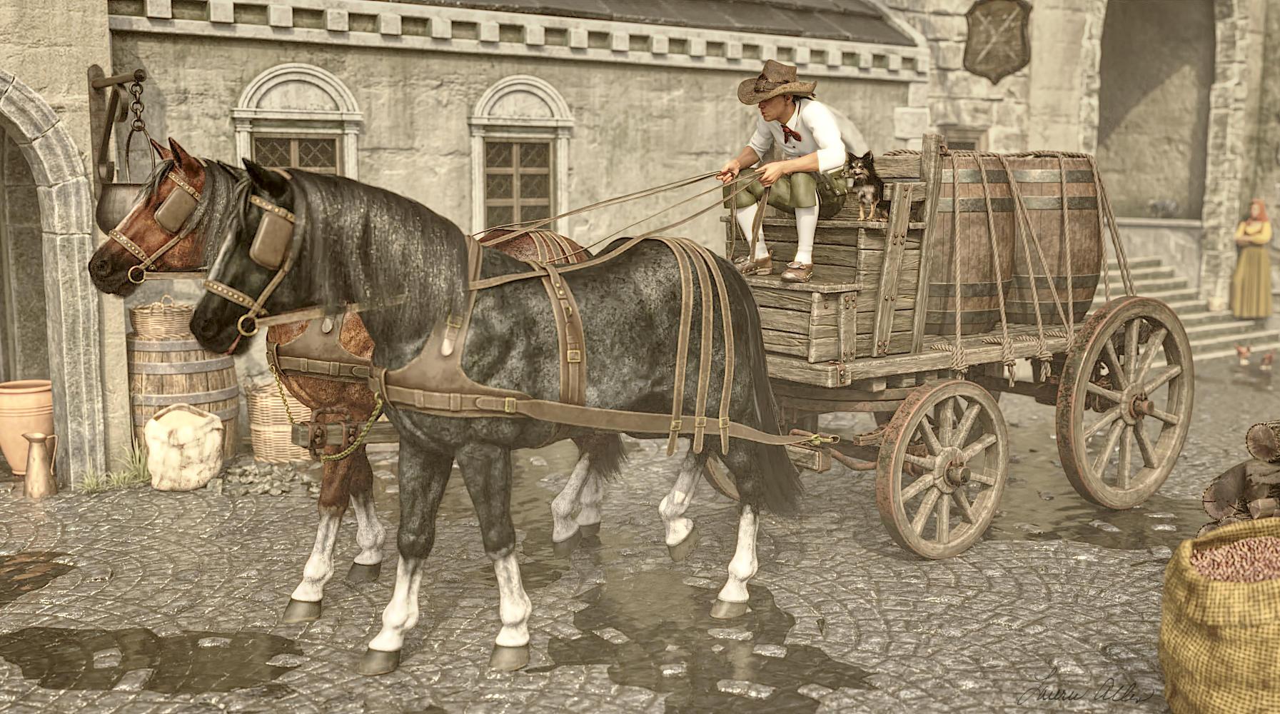 LoRez Horse Cart for DAZ Horse? - Page 2 - Daz 3D Forums