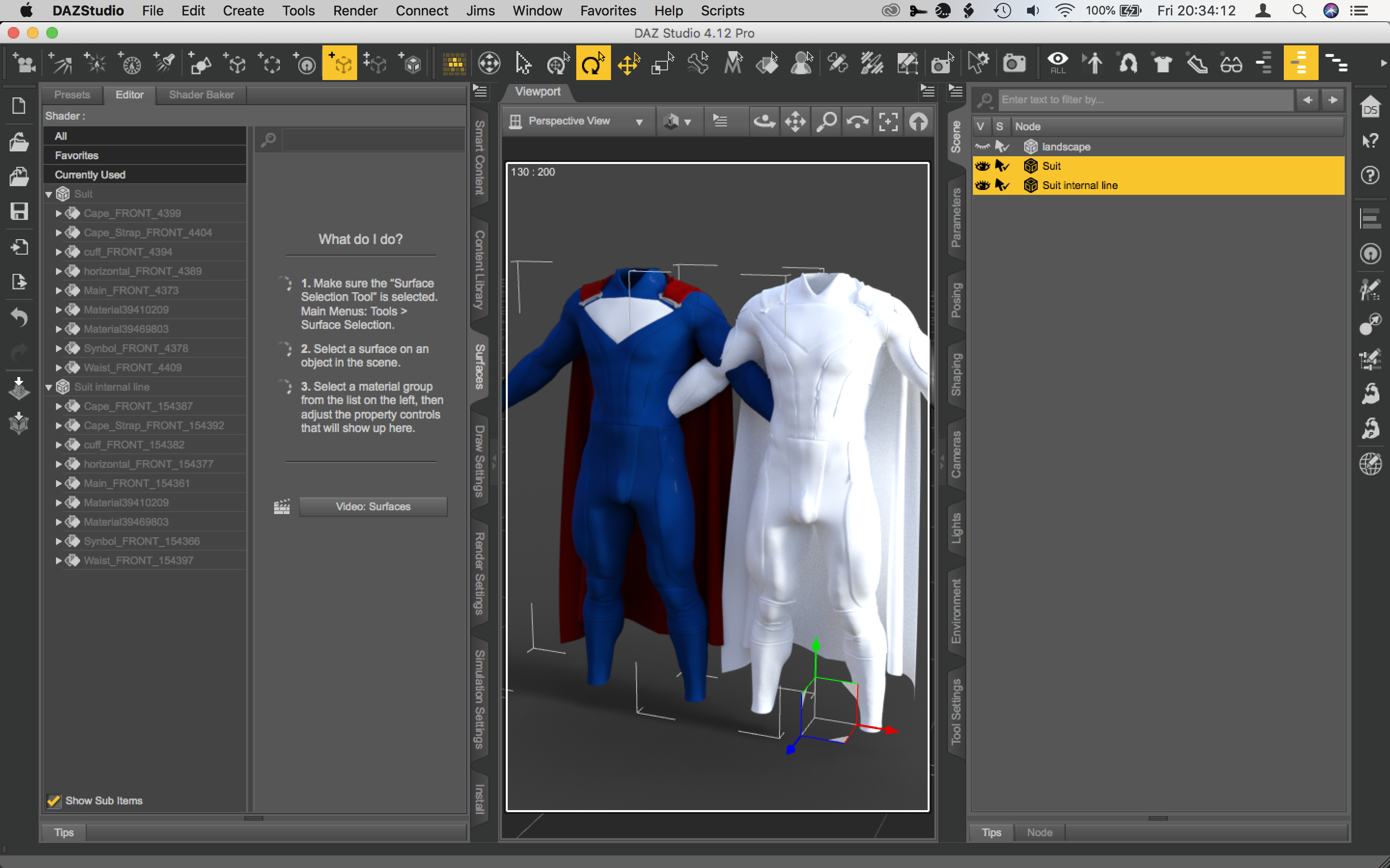 Marvelous Designer texture image file black and grainline? - Daz 3D Forums