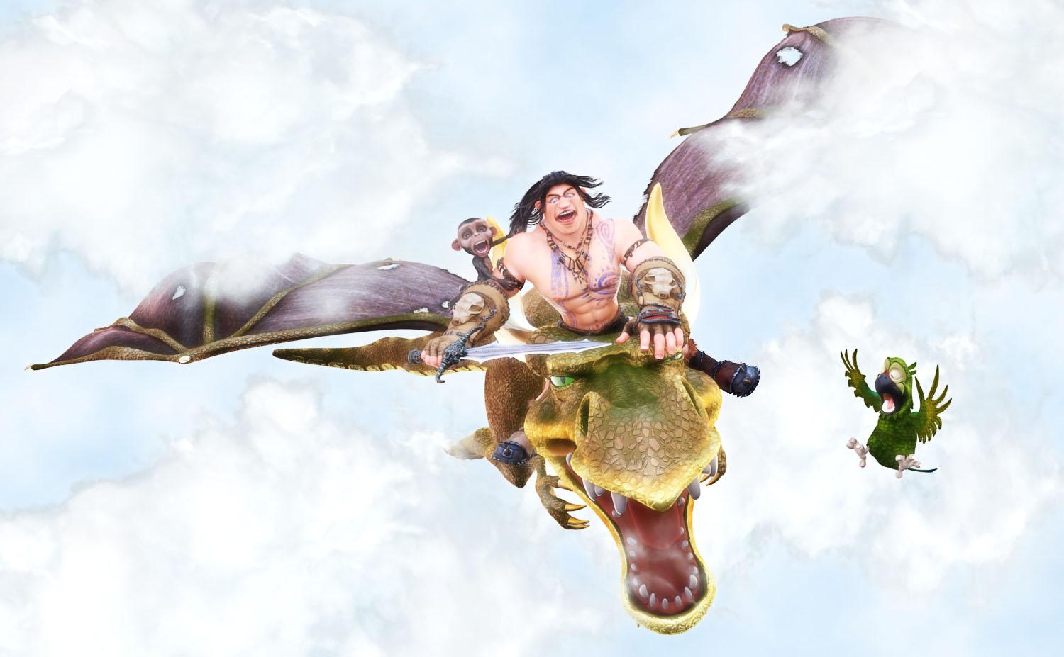 How to Ride a Dragon - Daz 3D Forums