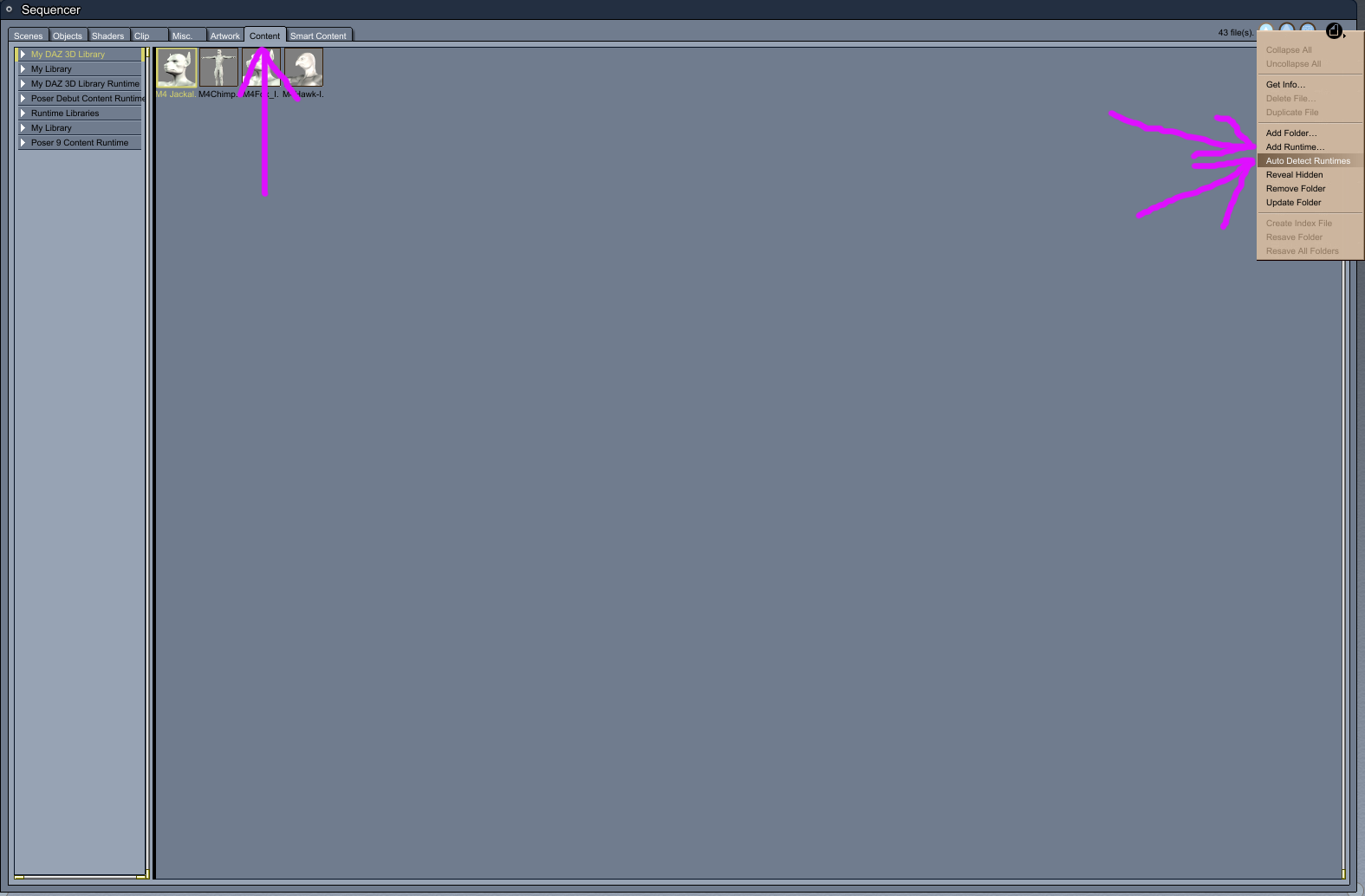 Troubleshooting: 80% of Runtime Missing in Carrara - Daz 3D Forums