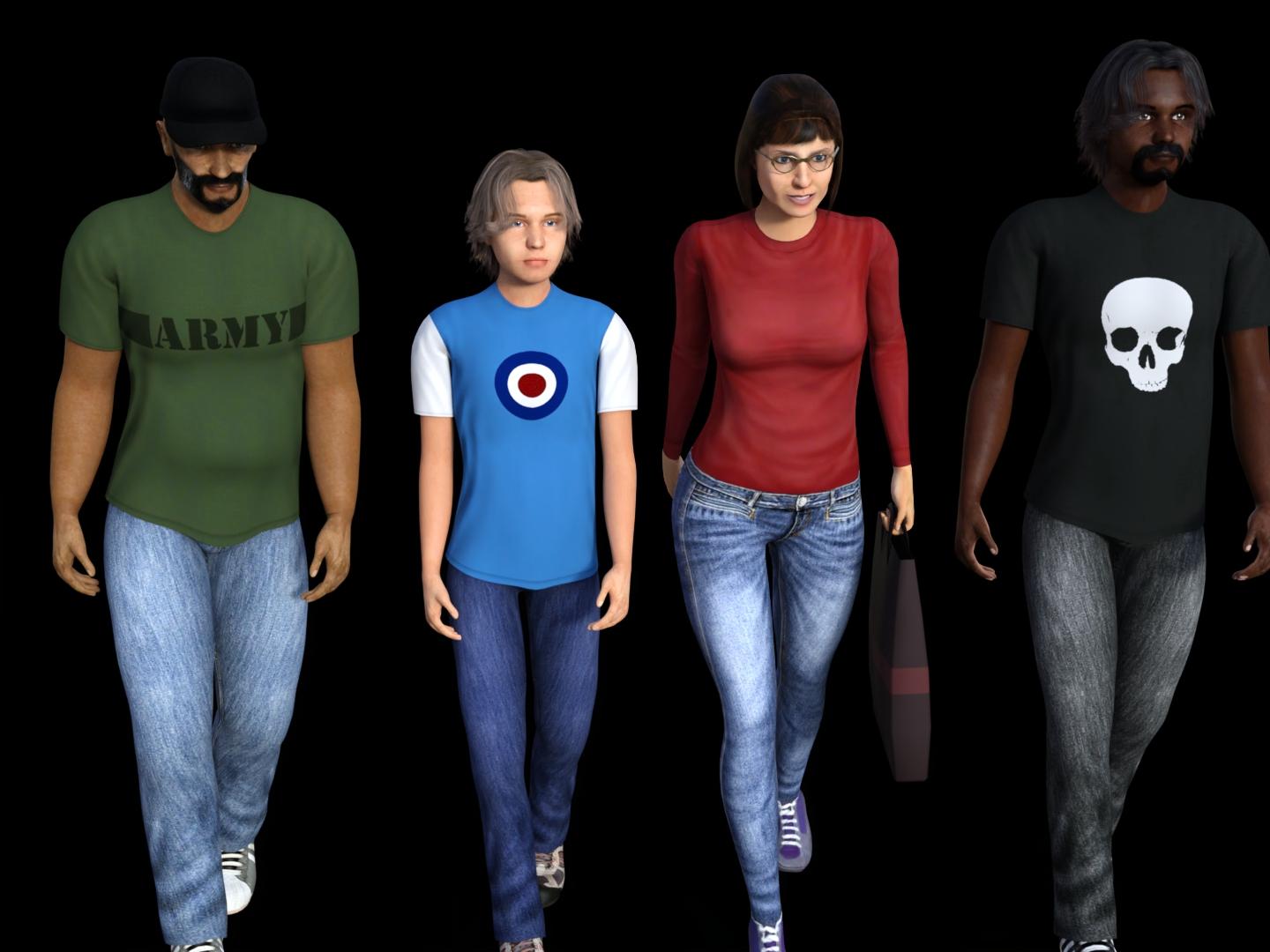 The Lorez family - still useful as BG people in Iray renders ? - Daz 3D ...