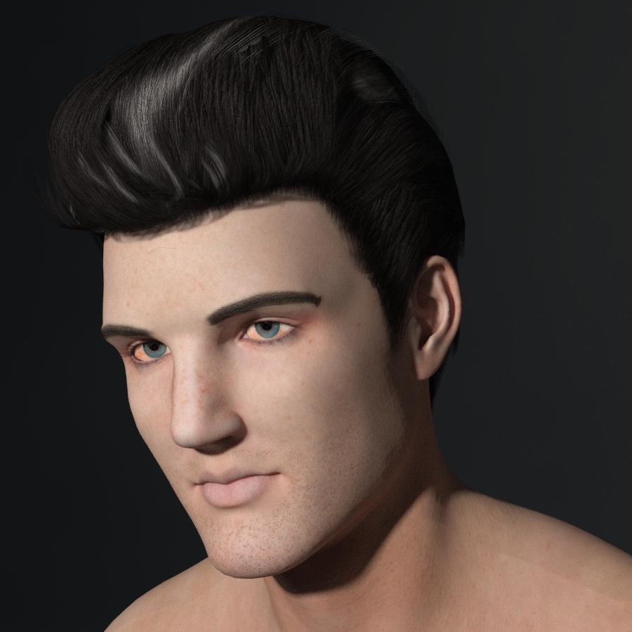 Elvis for G8M WIP - Daz 3D Forums