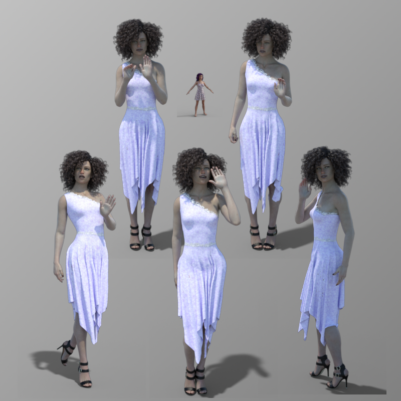 G8F Waving Poses - Daz 3D Forums