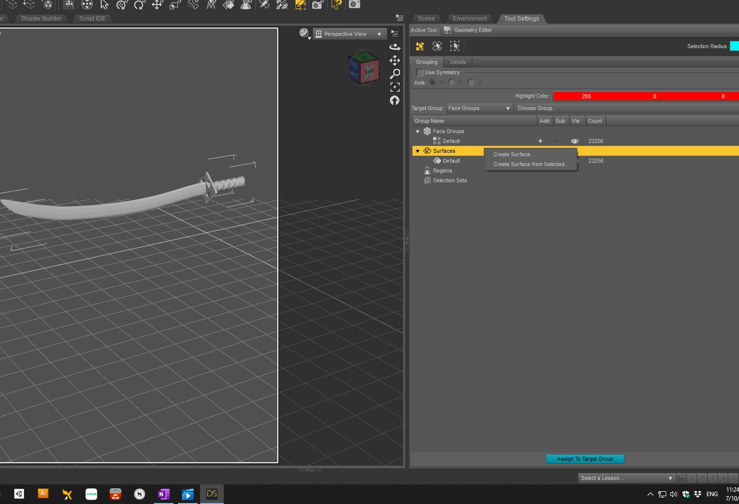 Creating surfaces on a new item - Daz 3D Forums