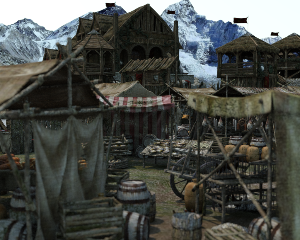 Medieval Fantasy Village vs Medieval Docks - Daz 3D Forums