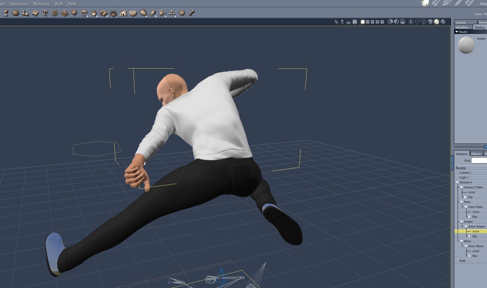 Daz studio t pose - grelondon