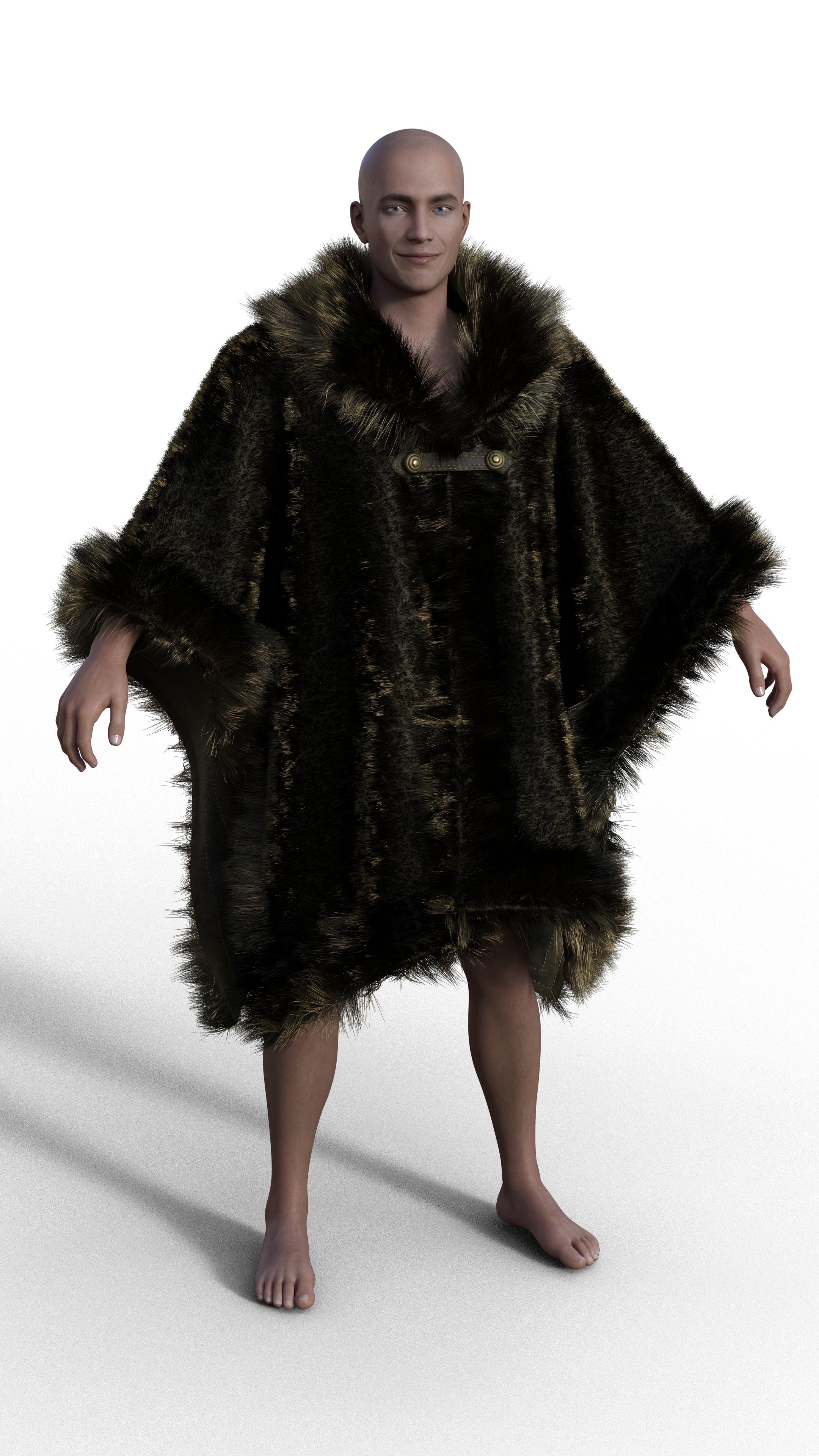 dForce fur poncho - Daz 3D Forums