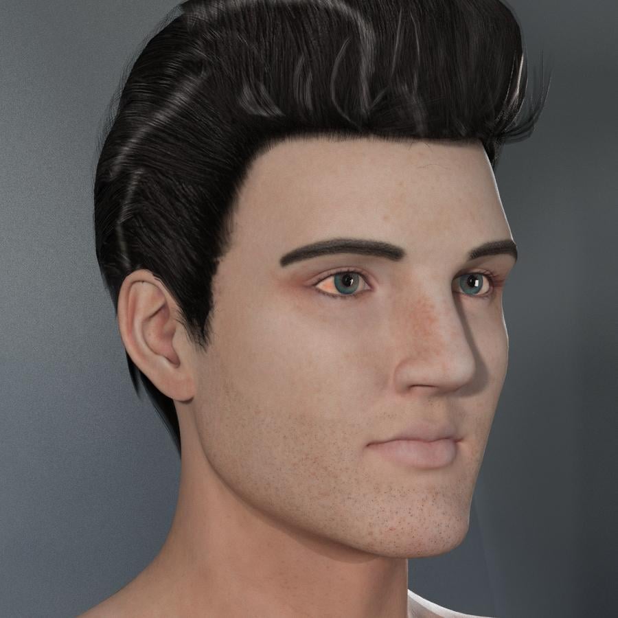 Elvis for G8M WIP - Daz 3D Forums
