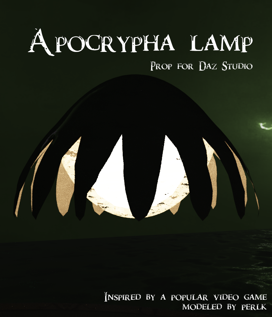 Apocrypha lamp - Daz 3D Forums