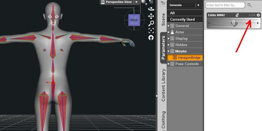 Daz To Hex back to Daz, now no bones - Daz 3D Forums